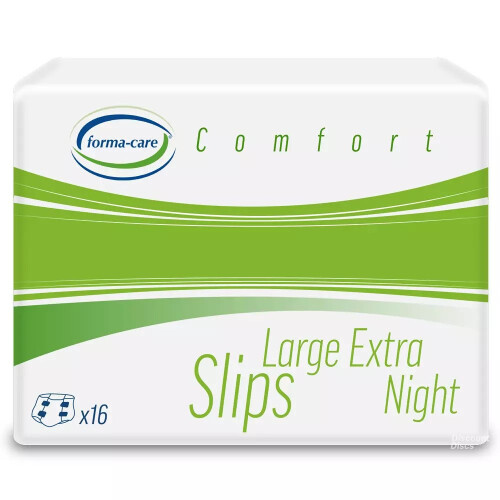 16x Forma-Care Incontinence Slips Comfort Extra Night Large on OnBuy