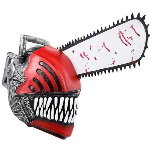Anime Chainsaw Man Can Wear Helmet Role Saw Masks Sickle Denji Saw ...