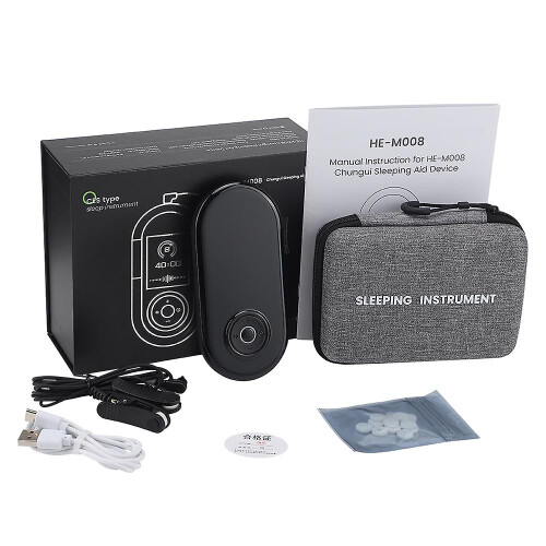 Sleep Aid Device CES Stimulation Therapy 1000mAh Ear Clip Type Anxiety ...