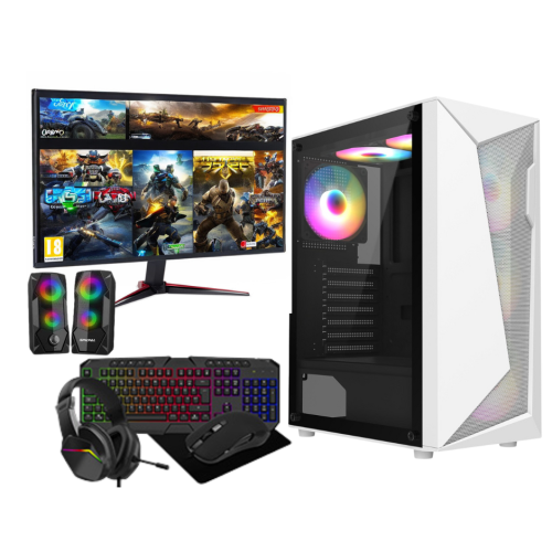 Fast Gaming PC Bundle Core i7 16GB RAM 1TB & 512GB SSD 4GB GT730 22 ...