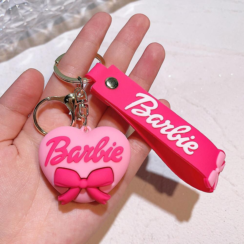 (Light Pink Heart) Barbie Keychain Inspired By Barbie Movie Key Chains ...