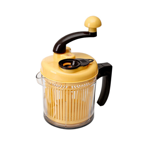 Hand Crank Food Processor Manual Food Chopper Egg Blender Vegetable ...