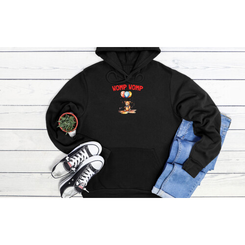 (XXL, Black) Womp Womp Ballons Teddy Bear Black Grey Men Women Unisex ...
