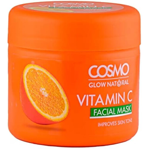 CD COSMO DESIGNS Glow Natural Vitamin C Facial Face Mask & Sheet, Deep ...