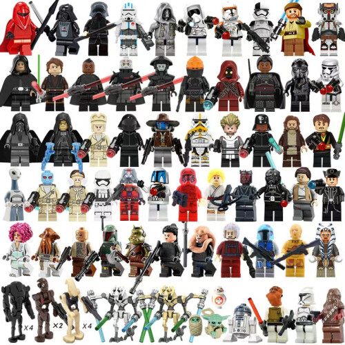 (29pcs-C) Star Wars Minifigures Model Building Block Figure Toy Kids ...