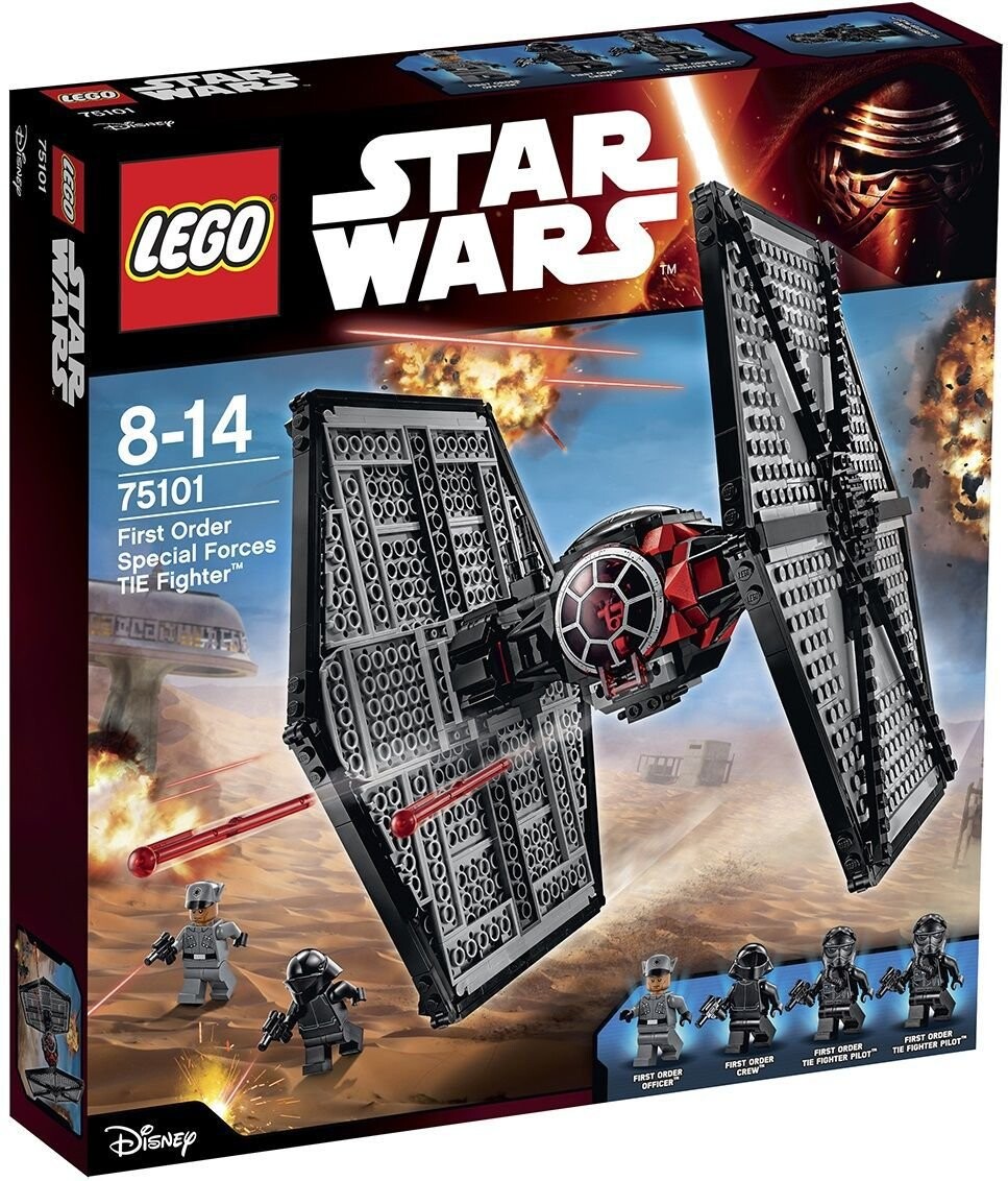 LEGO Star Wars Le chasseur TIE des forces sp ciales du Premier Ordre 75101 Jouet Star Wars on OnBuy