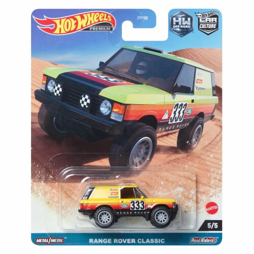Hot Wheels HKC71 Car Culture Off Road Range Rover Classic [3 Years Old ...