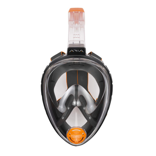 OCEAN REEF ARIA Classic - Full Face Snorkeling Mask Color: Black Siz on ...