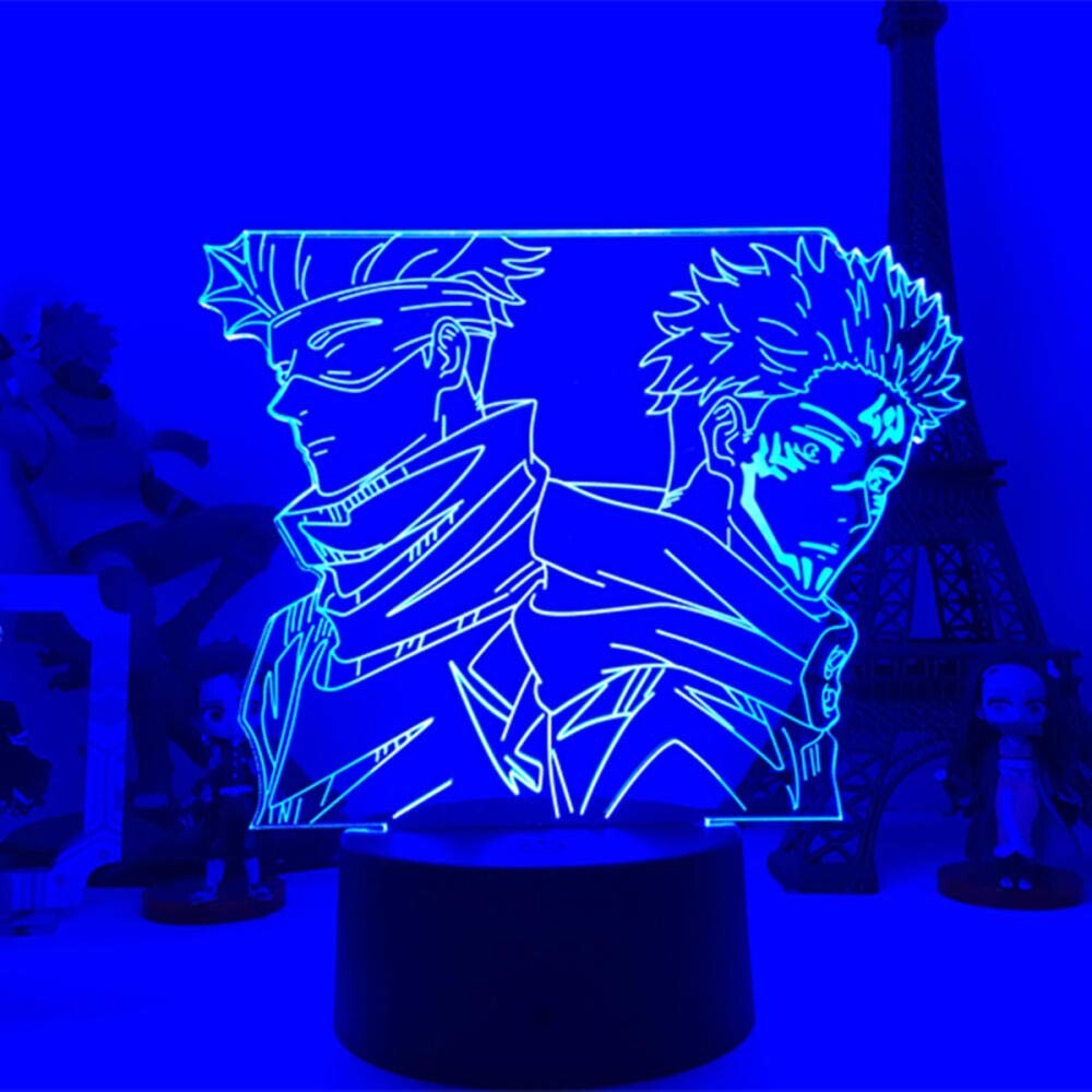 3D Night Light Anime Lamp Satoru Gojo Jujutsu Kaisen Led Night Light ...