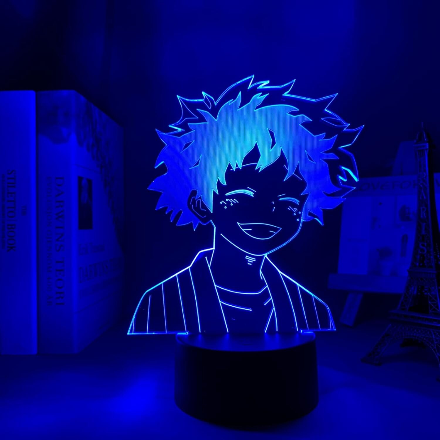 3D Night Lights led Izuku Midoriya Deku 3D Lamp Anime My Hero Academia ...