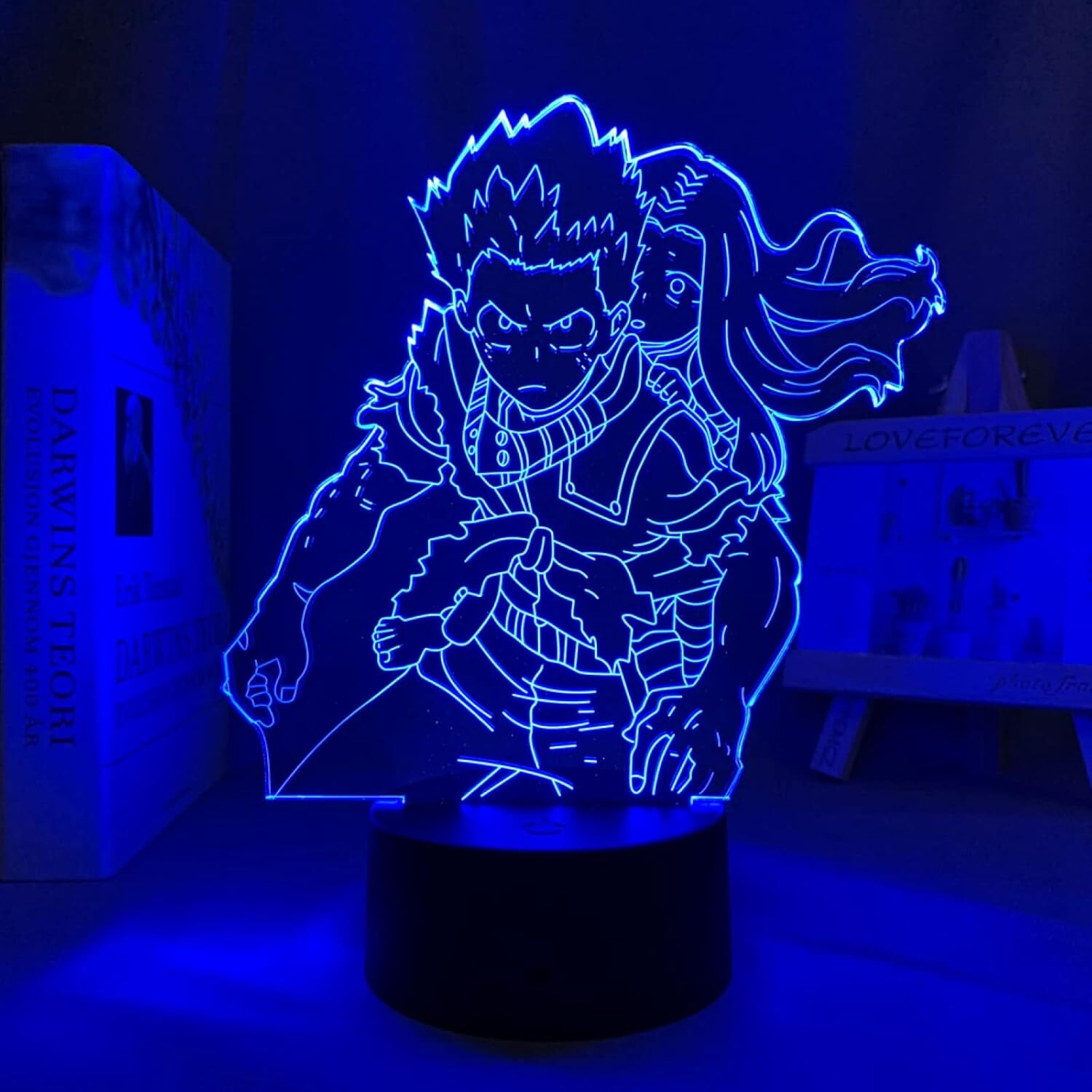 3D Night Light for Kids Boys Girls Deku Izuku Midoriya 3D Lamp Anime My ...