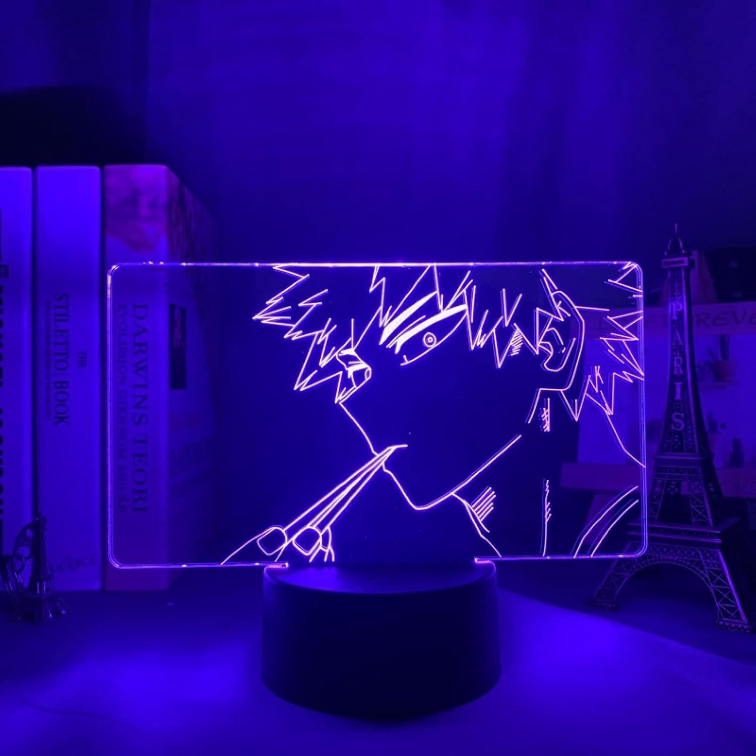 3D led lamp Night Light for Kids Bakugo Katsuki 3D Lamp Anime My Hero ...