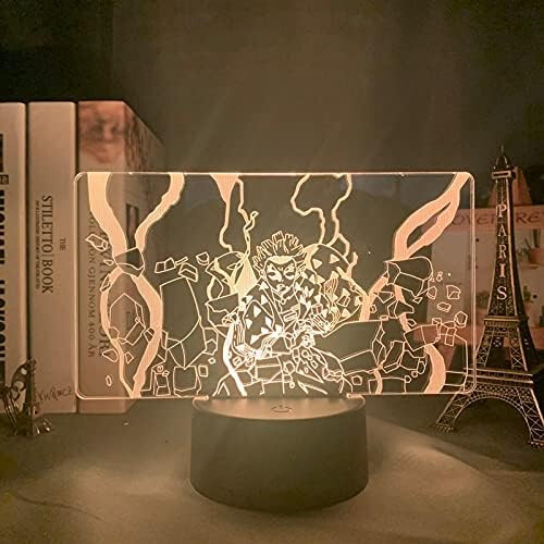 Anime LED Light Kimetsu No Yaiba for Bedroom Decoration Night Light ...