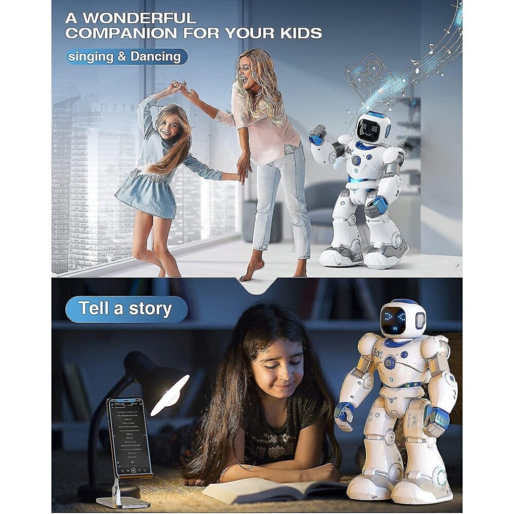 Smart Robots For Kids, Large Programmable Interactive Rc Robot With ...