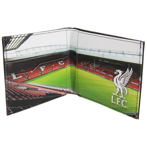 Liverpool FC Mens Official Football Stadium Leather Wallet on OnBuy