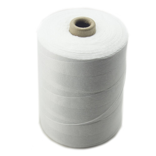 HAND Extra Strong Large Spool of White Eco Friendly Synthetic Fiber ...
