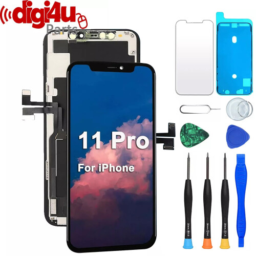 Screen Replacement For iPhone 11 Pro LCD Display Digitizer Repair Kit ...