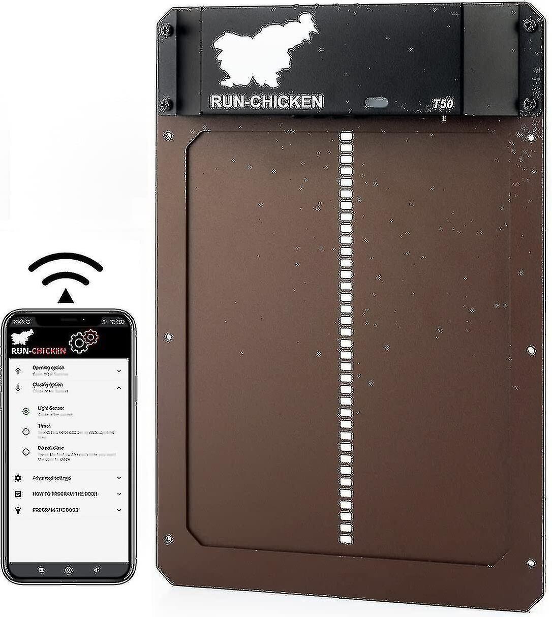 Automatic Chicken Coop Door With Battery, Light Detection, Evening And ...