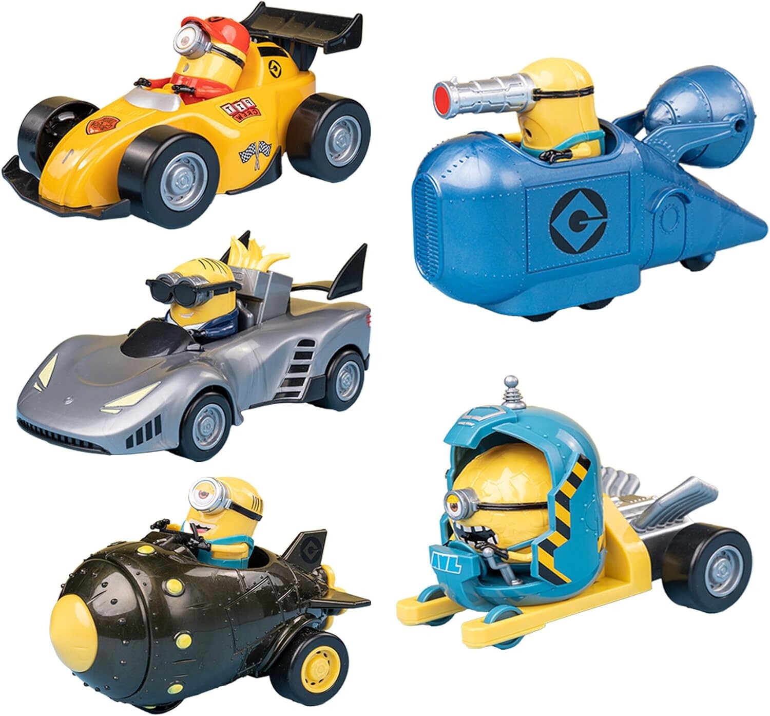 Minions Despicable Me 4 Toys, Minion Toy Cars Gifts for Toddler Boys ...