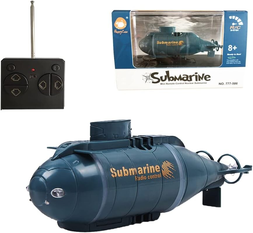 Mini Remote Control Nuclear Submarine RC Race Boat Ship High Speed ...