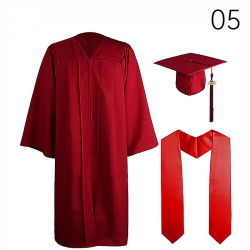 (39, 5) 1 Set Graduation Uniform Set High School College Bachelor Hat ...