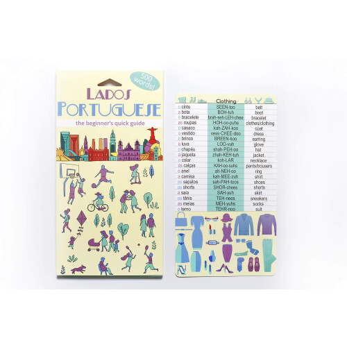 Lados Portuguese Quick Guide Flashcards Learn Portuguese Portuguese for ...