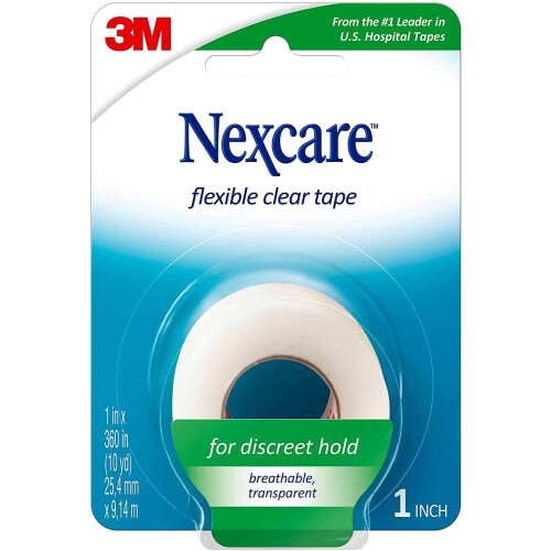 Nexcare Flexible Clear Tape 1 Inch 10 Yards on OnBuy