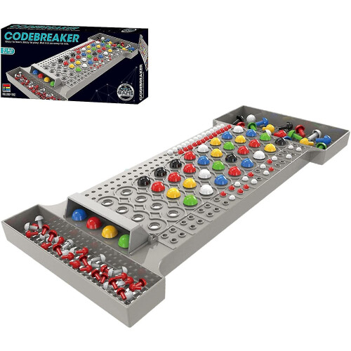 Crack The Code Game,fun Brain Puzzle Game Set - Mastermind Game, Kids Travel Games With Parents ...