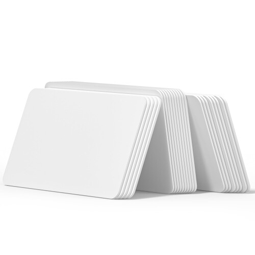 100pcs MIFARE Classic 1K 1356MHZ RFID Smart Cards S50 Card ISO14443A M1 ...