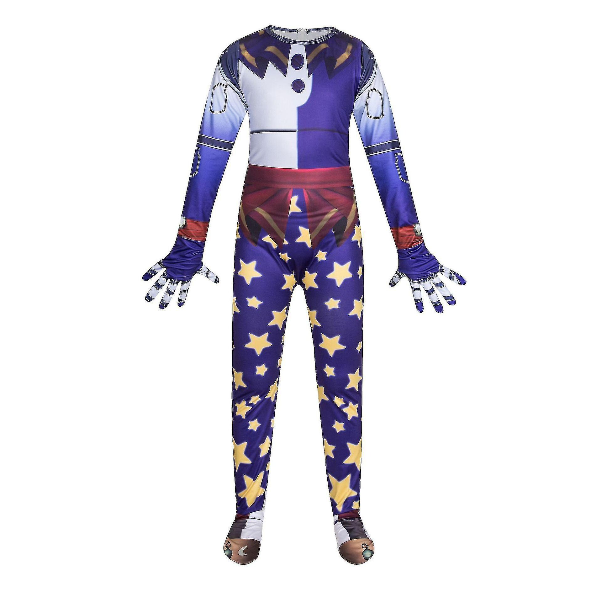 (Kids 150cm, Moondrop Jumpsuit) Sundrop And Moondrop Fnaf Cosplay ...