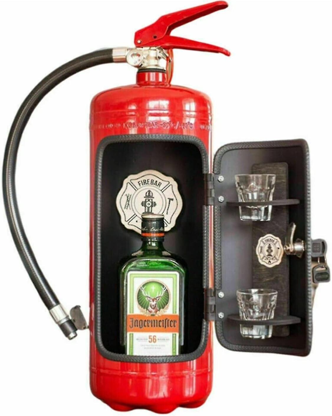 Fire Extinguisher Mini Bar For Fireman Handmade Bar, Fire Extinguisher ...