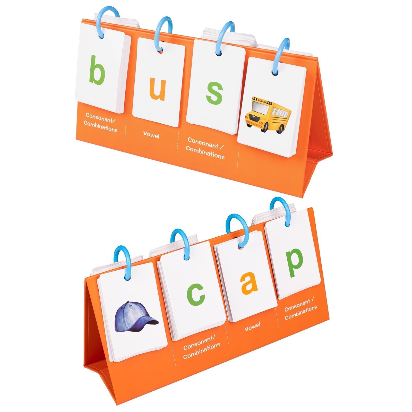 Tichgeim CVC Word Games Classroom Pocket Chart Sight Words Flash Cards ...