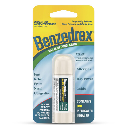 Benzedrex Nasal Decongestant Inhaler 1 Count Pack of 1 on OnBuy