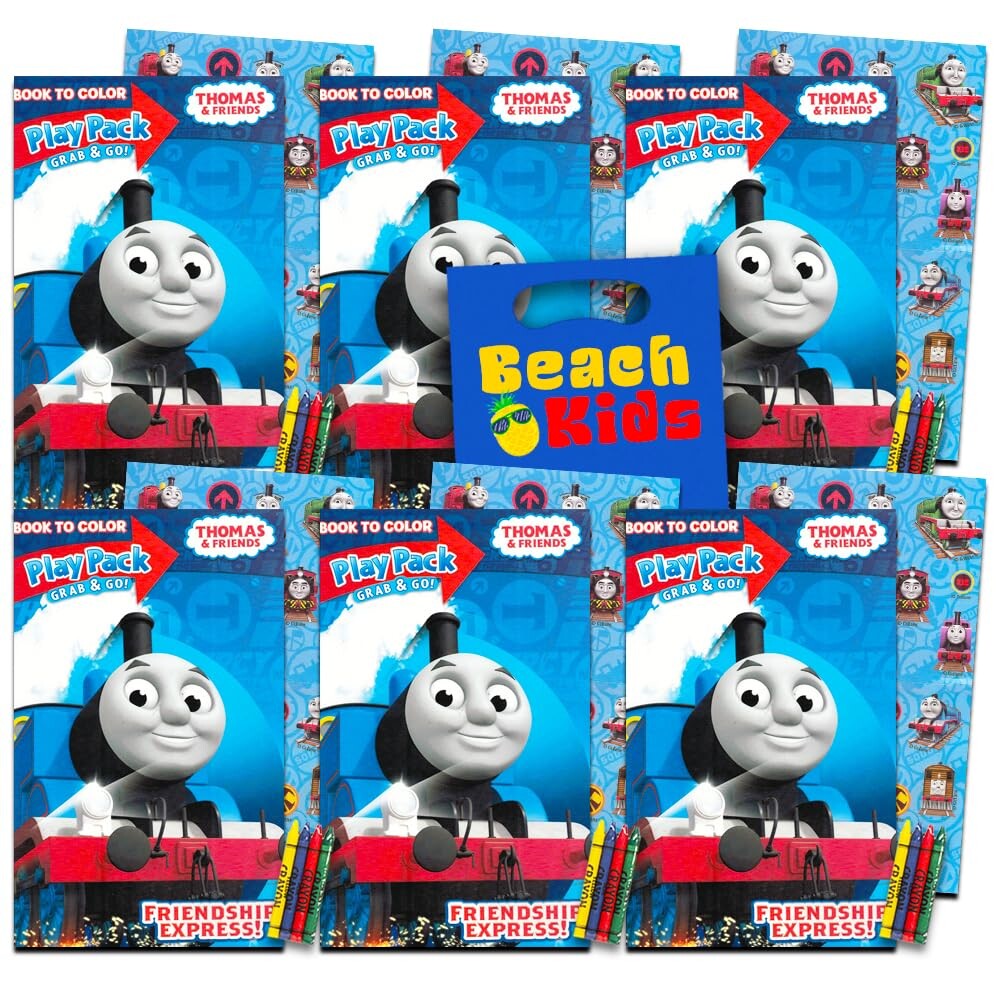 Thomas and Friends Ultimate Party Favors Packs 6 Sets with Stickers ...