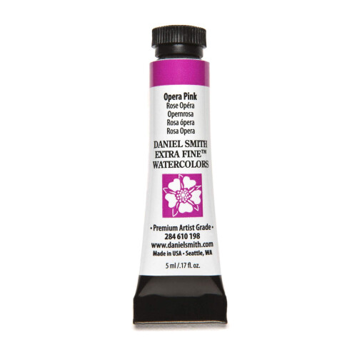Daniel Smith Extra Fine Watercolor Paint 5ml Tube Opera Pink 284610198 ...