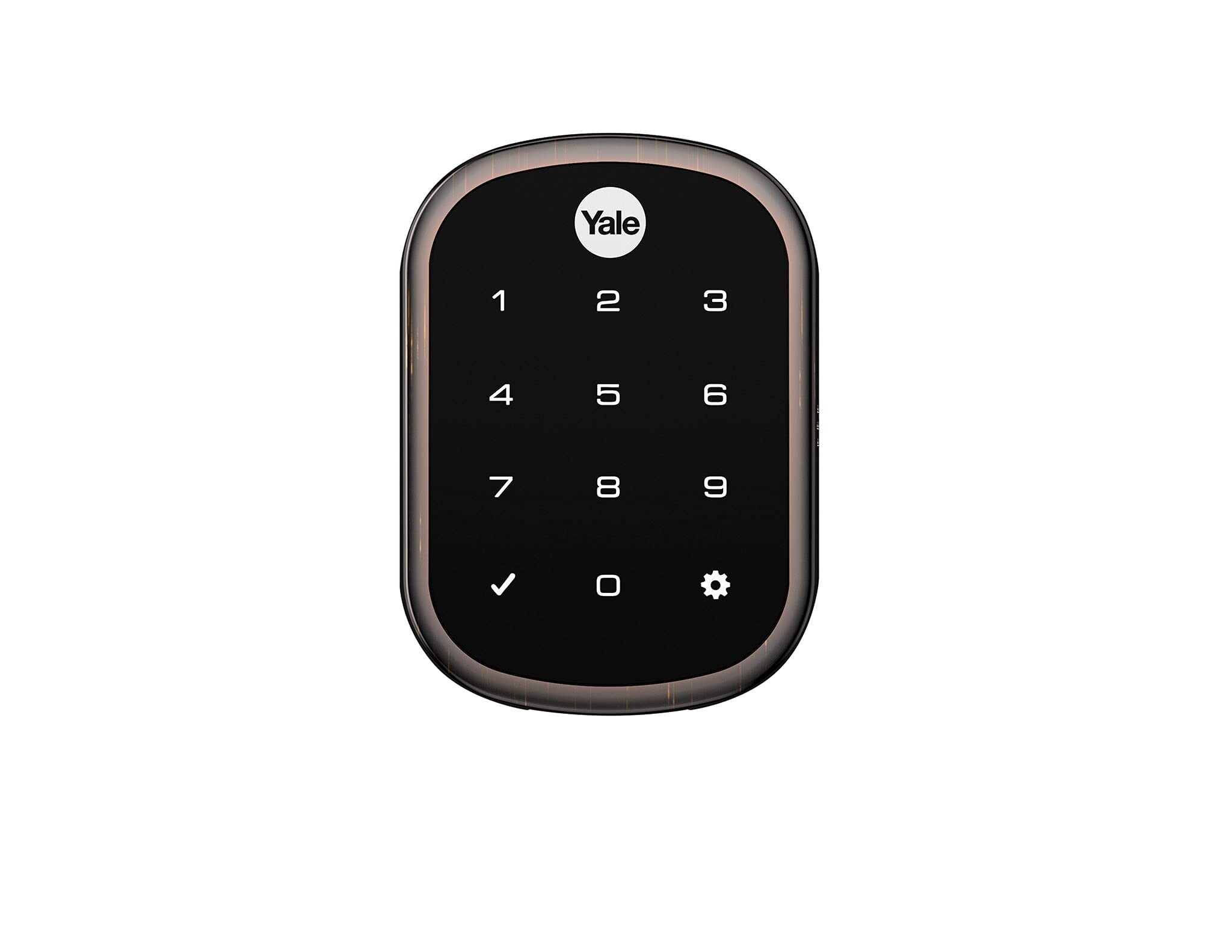 Yale | LiftMaster Smart Lock mit Touchscreen-Riegel Funktioniert mit der myQ-App und Key by ...