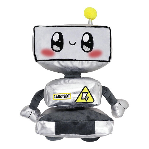 Robot Plush Doll Soft Huggable Stuffed Robot Pillow Ornament Lovely ...