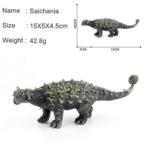 (Saichania) 28 Styles Dinosaur Model Toys Jurassic Tyrannosaurus ...