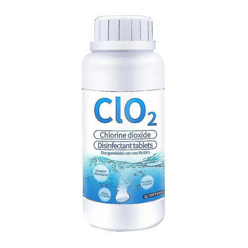 1tablet = 1l Disinfectant 100/200pcs Clo2 Chlorine Dioxide Effervescent ...