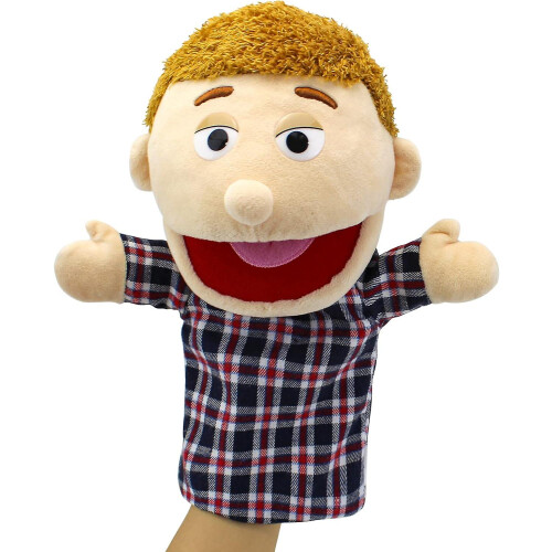 28-33cm Family Hand Puppets,puppets For Kids Role Play Family Members ...