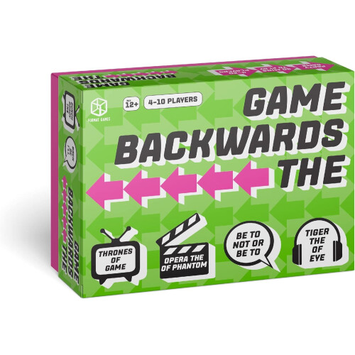 The Backwards Game - Board Game on OnBuy