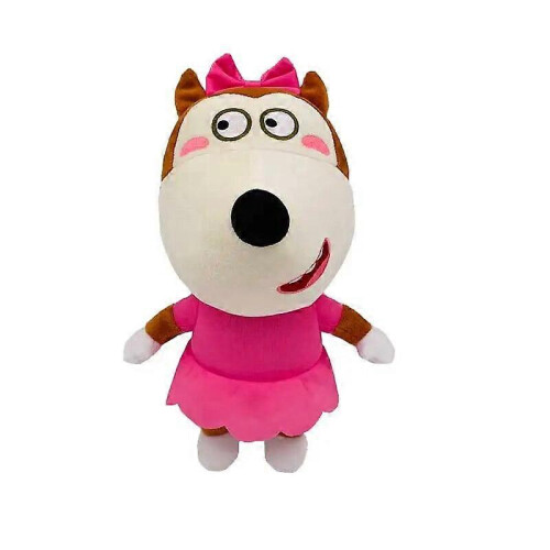 (Pink) Anime Wolfoo Plush Toy Cartoon Wolf Family Plushies Lucy Stuffed ...