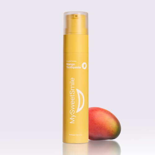 MySweetSmile Mango Flavoured Toothpaste - Advanced Fluoride Formula on ...