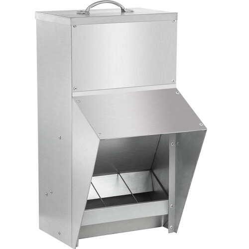 shengyi 11555lbs Galvanized Chicken Feeder Rat Proof Poultry Feeder ...