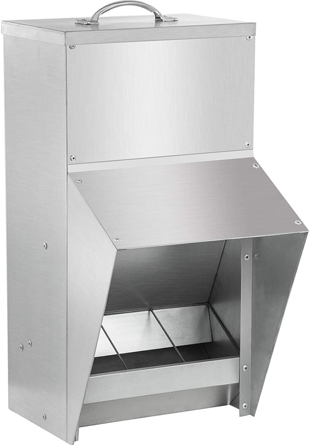 shengyi 11555lbs Galvanized Chicken Feeder Rat Proof Poultry Feeder ...