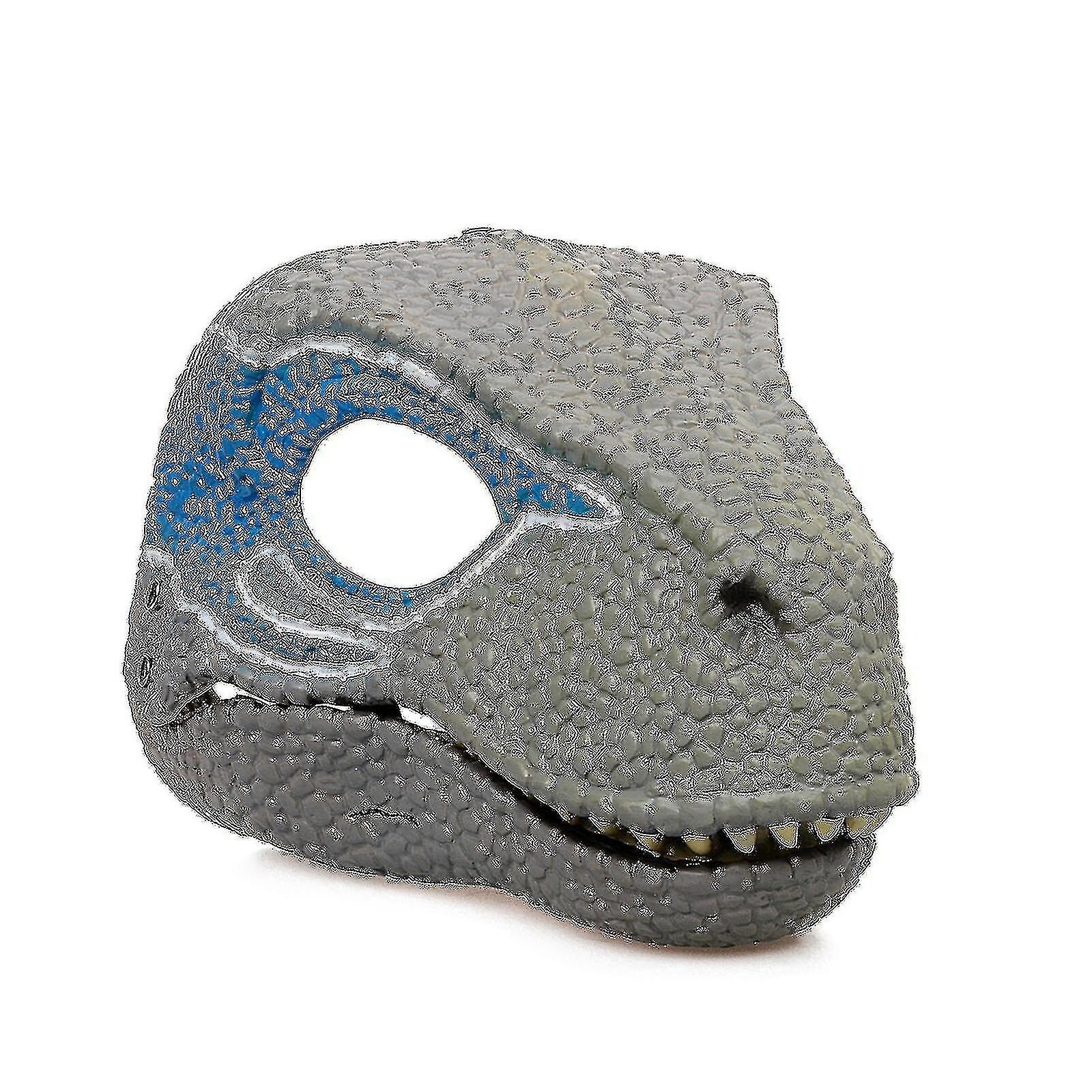 (Blue) Dinosaur Mask Headgear,jurassic World Dinosaur Toys With Opening ...