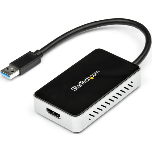 StarTech.com USB 3.0 to HDMI & DVI Adapter with 1x USB Port - External ...