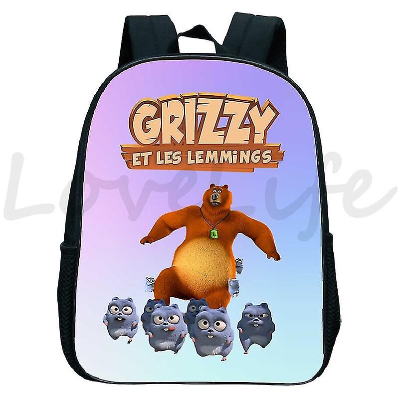 (E, 14 inches) 12-16 Inchessunlight Grizzy Bear Backpack Kids ...