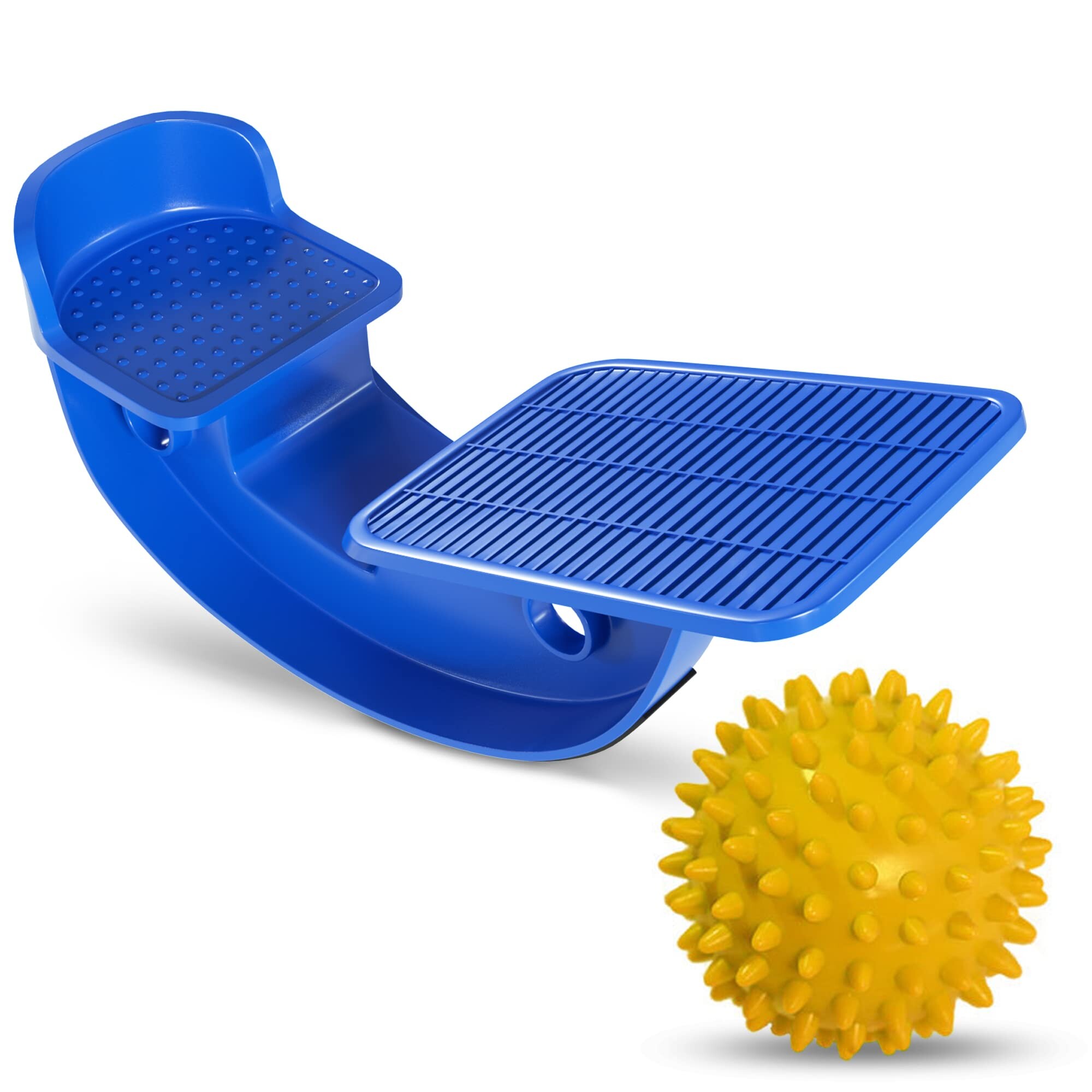 ProHeal Foot Rocker Calf Stretcher with Spiked Ball Massager - for ...