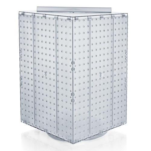 Pegboard Stand Azar Displays 701414-PUR Rotating Display Stand - 4 ...
